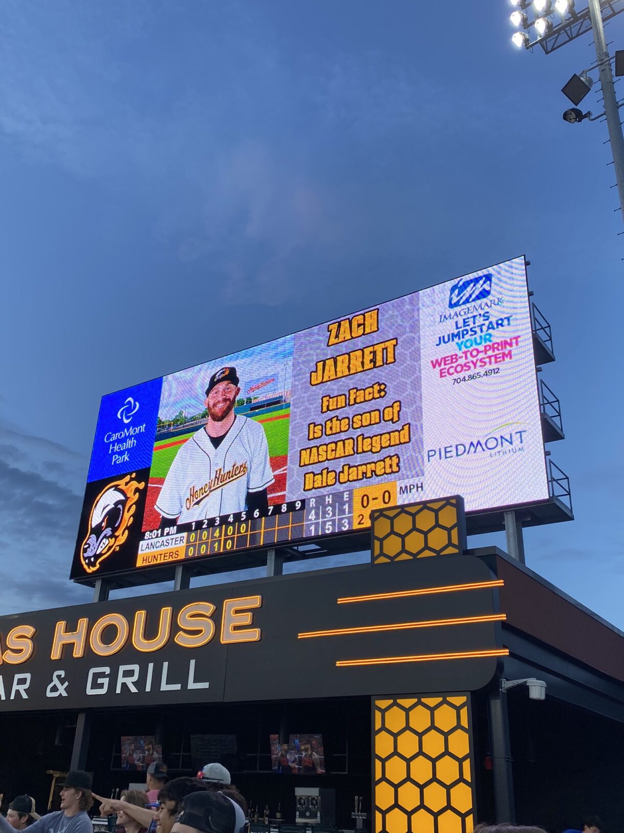 ZACH JARRETT: Hitting .279 after 12 games with Honey Hunters - Hobbs ...